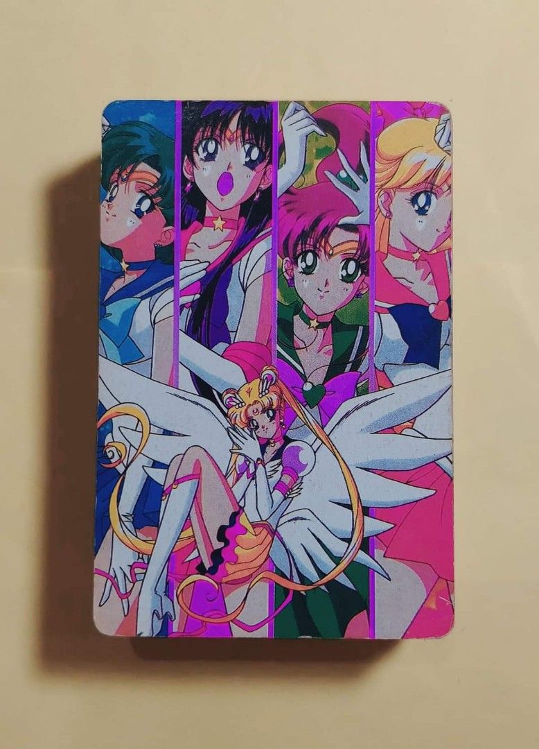 Sailor Moon Incomplete Deck Playing Cards, Hobbies & Toys, Toys & Games ...