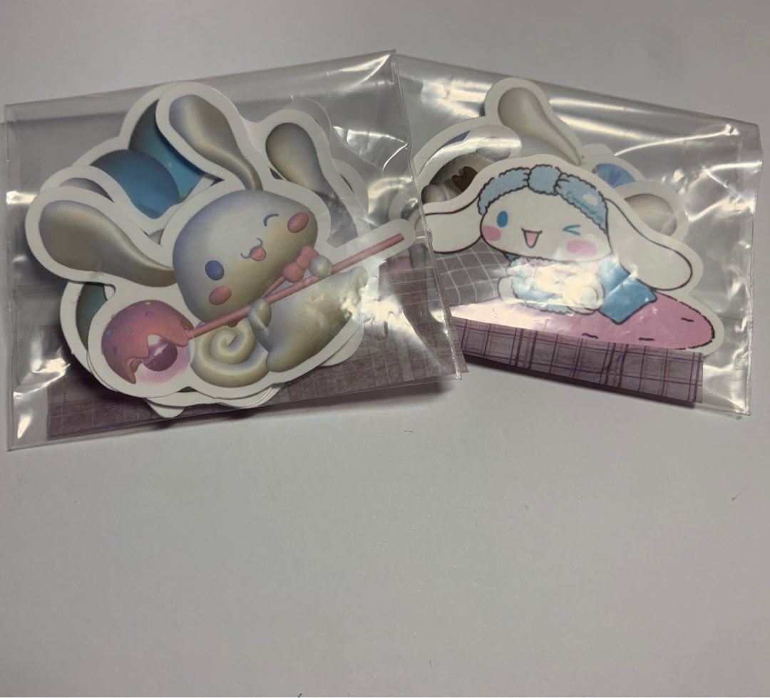 Sanrio Cinamoroll Sticker Pack (5 Pcs per pack), Hobbies & Toys ...