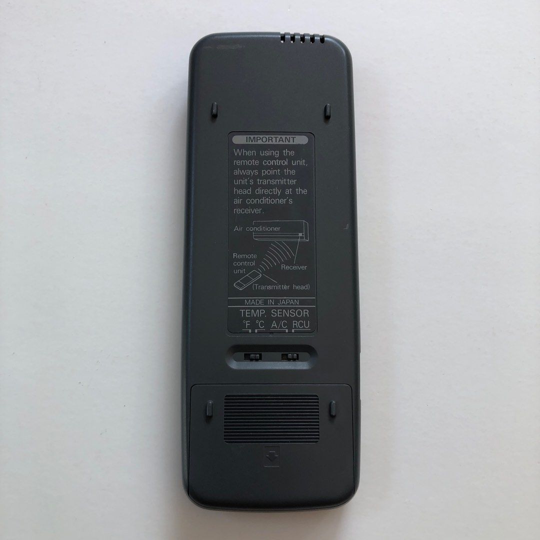 Sanyo RCS-2S1 Aircon Remote Control, TV & Home Appliances, Air ...