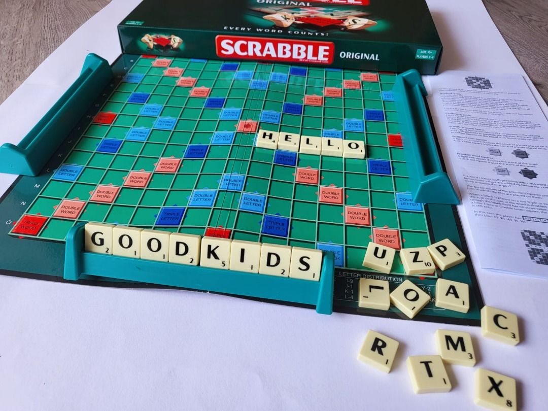 Scrabble Board Game (English Edition)| Crossword Puzzles Educational ...