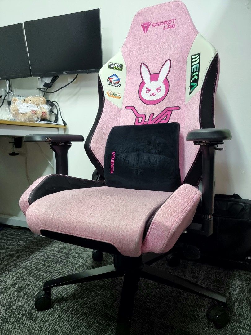 Secretlab OMEGA 2020 D.Va SoftWeave Official Special Editions Gaming ...