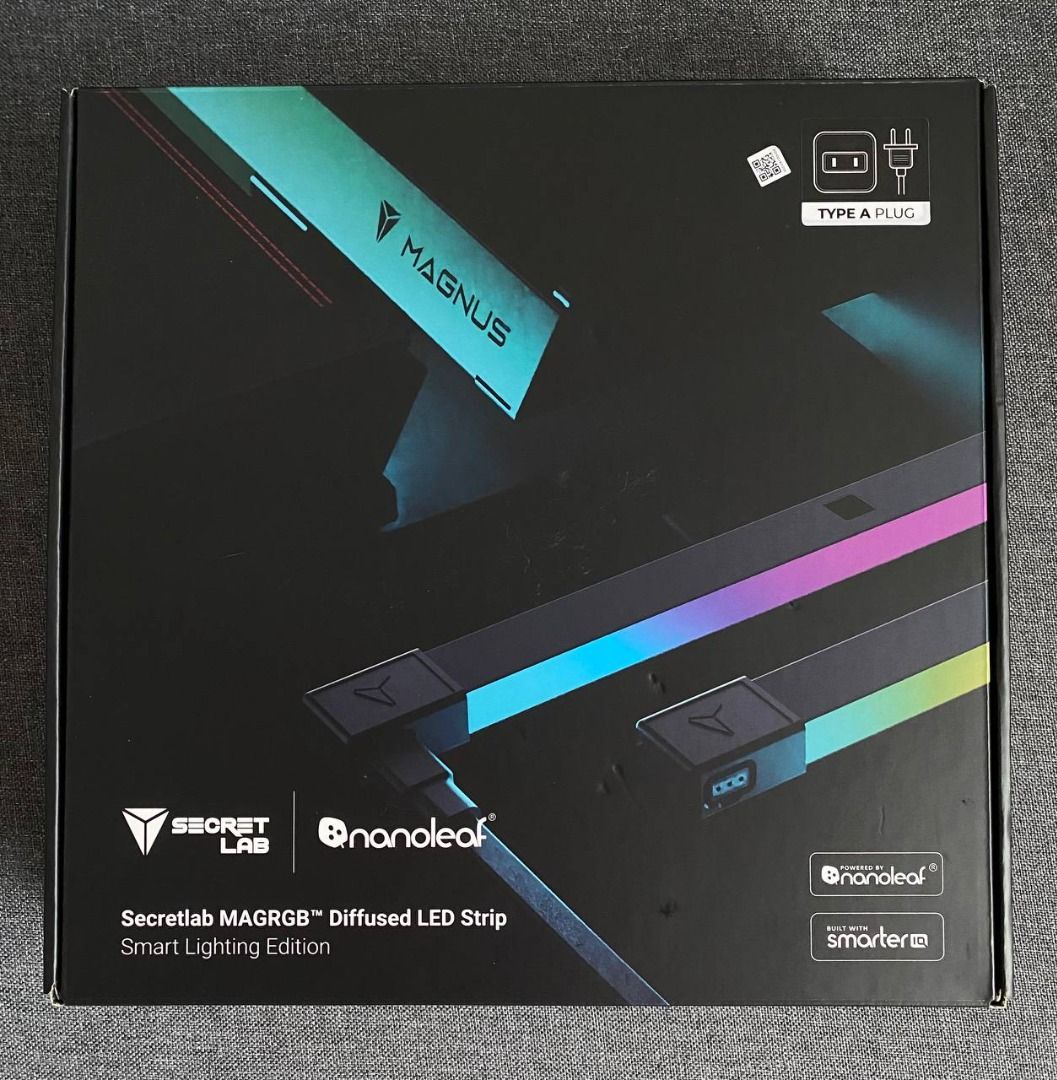 Secretlab x Nanoleaf RGB Gaming Smart Home Diffused LED Light Strip ...