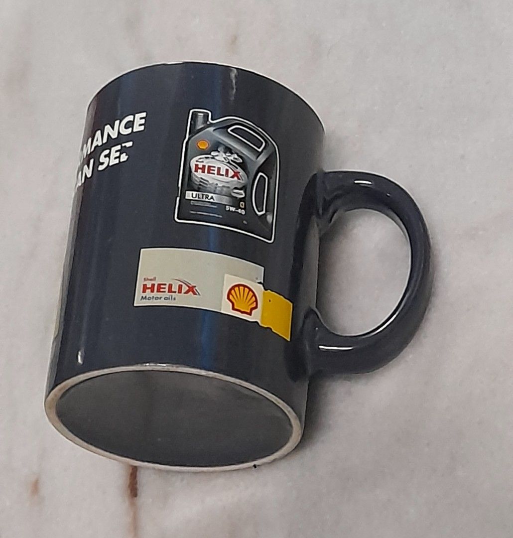 Shell Helix Motor Oil Mug, Hobbies & Toys, Collectibles & Memorabilia ...