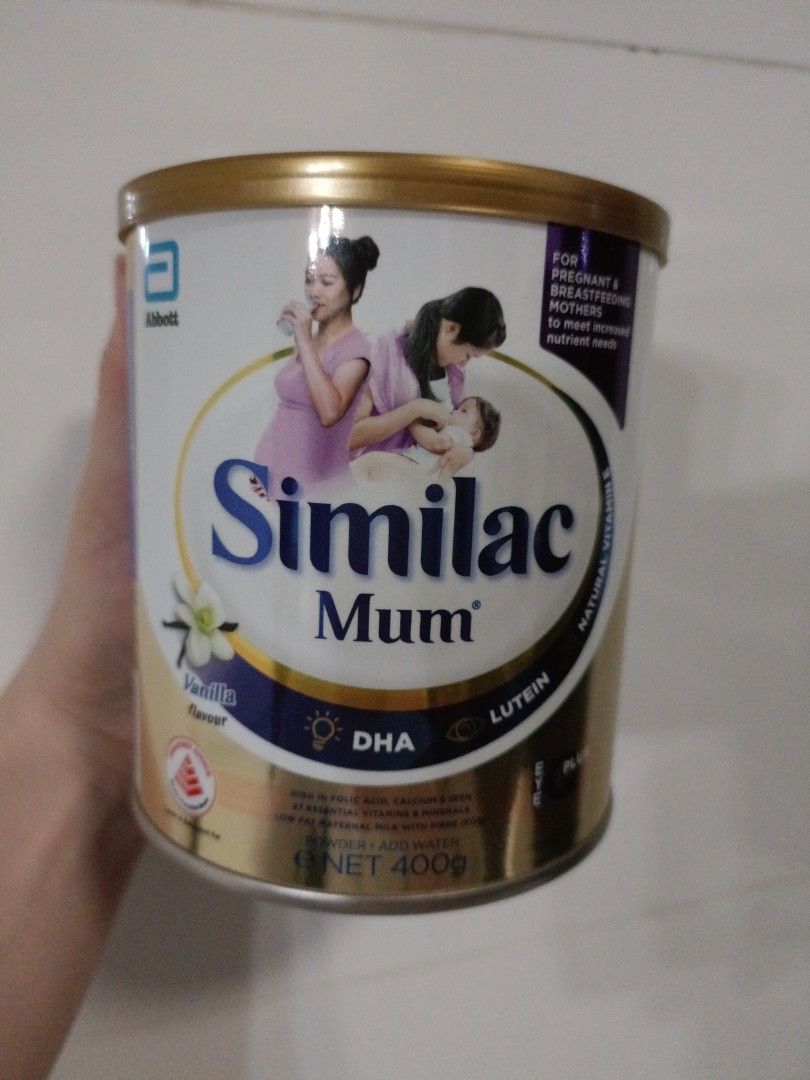 Similac Mum Vanilla Flavor 400g, Babies & Kids, Maternity Care on Carousell