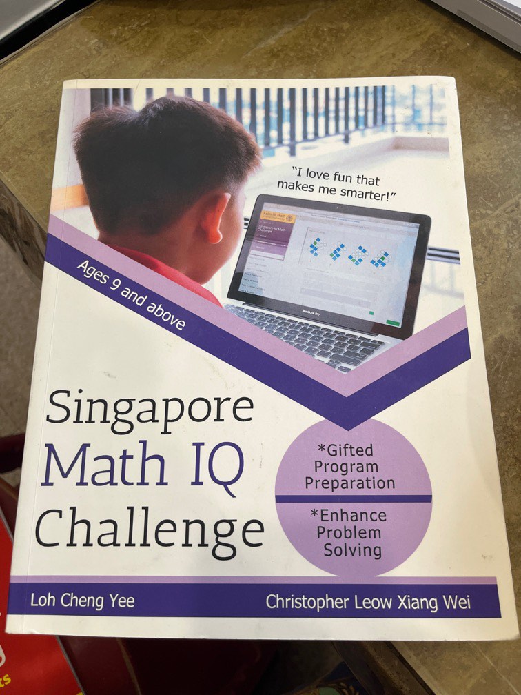 Singapore Math IQ challenge GEP Preparation book, Hobbies & Toys, Books ...