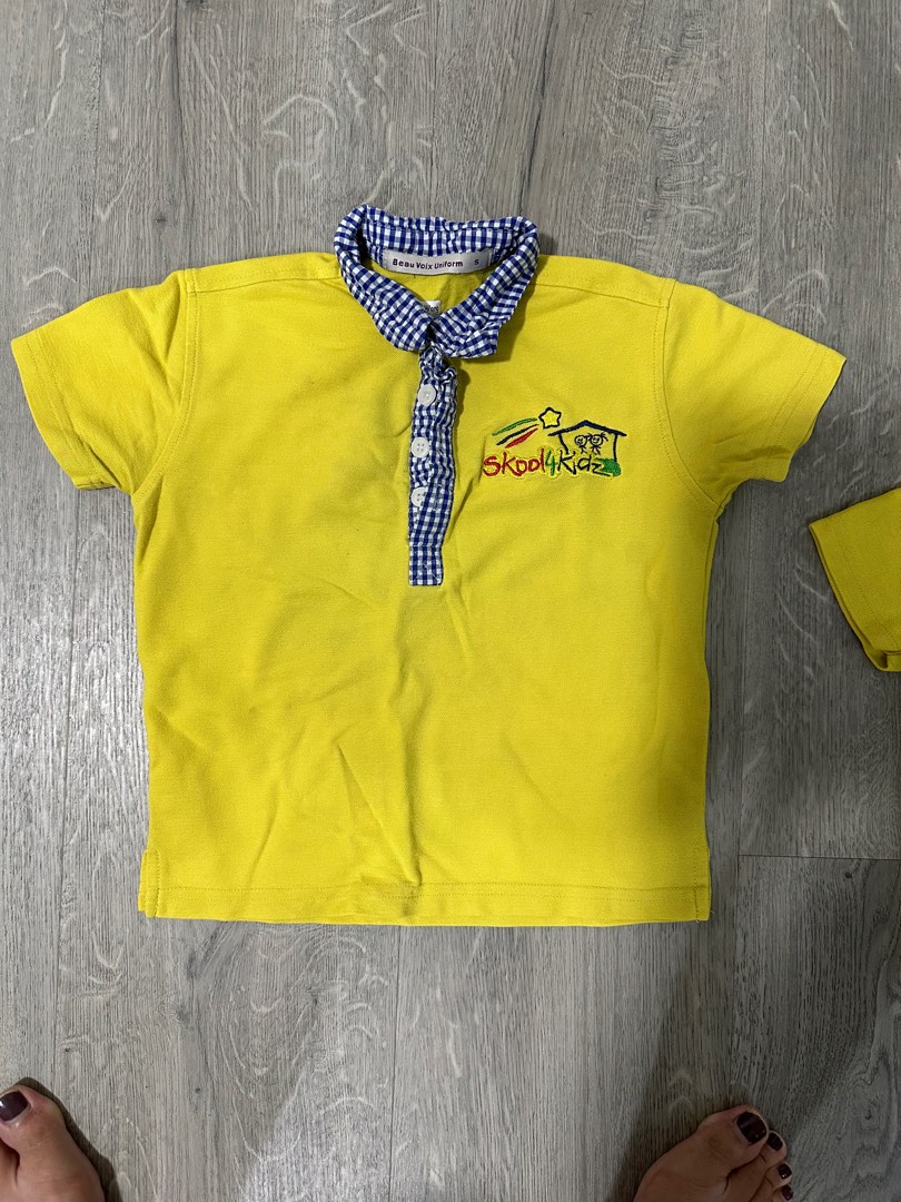 Skool4Kidz Uniform Shirt, Babies & Kids, Babies & Kids Fashion on Carousell