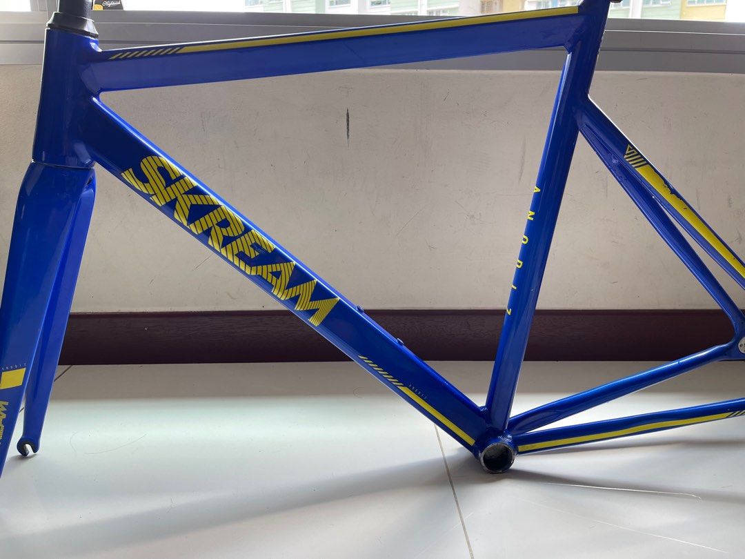 Skream anodiz frameset fixie, Sports Equipment, Bicycles & Parts ...