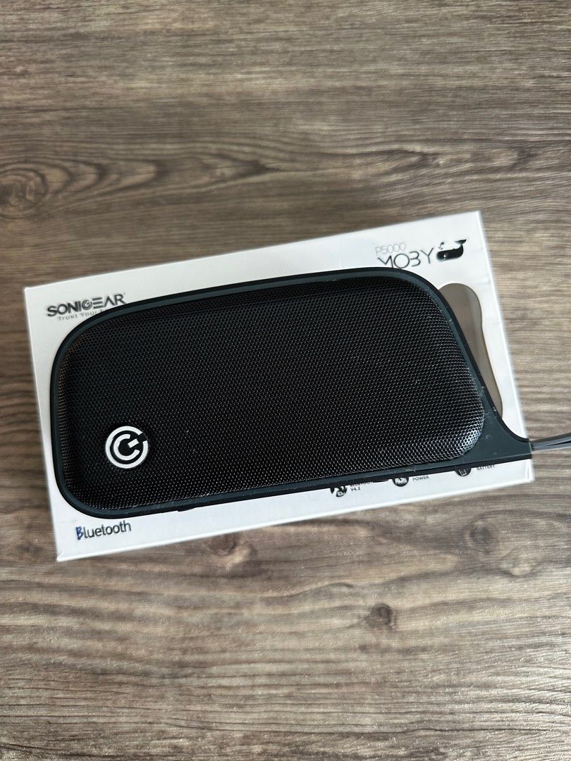 SonicGear P5000 Moby Rechargeable Portable Bluetooth Speaker with FM ...