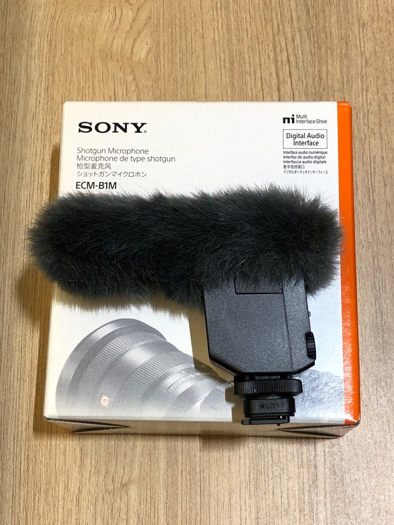 Sony ECM-B1M Shotgun microphone, Photography, Photography Accessories ...