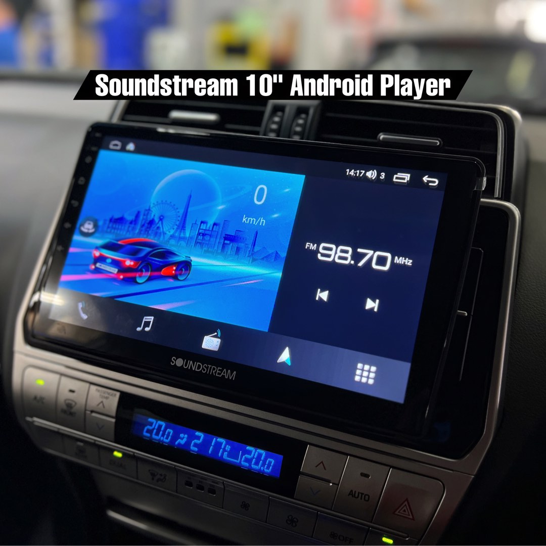 Soundstream 10” Android Player (4+64Gb Ram) + 360-degree Parking ...