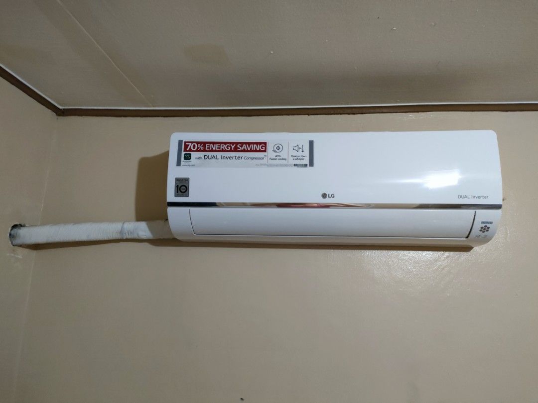 Split type LG dual Compressor inverter Aircon, TV & Home Appliances ...