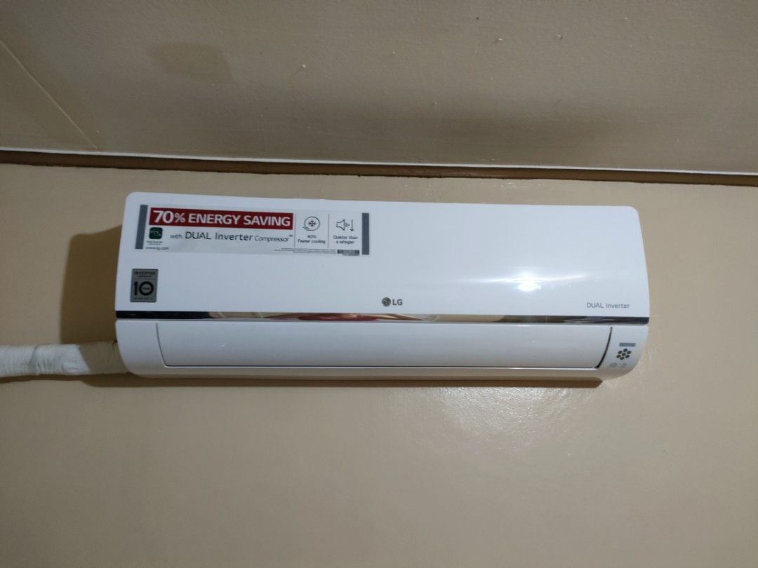 Split type LG dual Compressor inverter Aircon, TV & Home Appliances ...