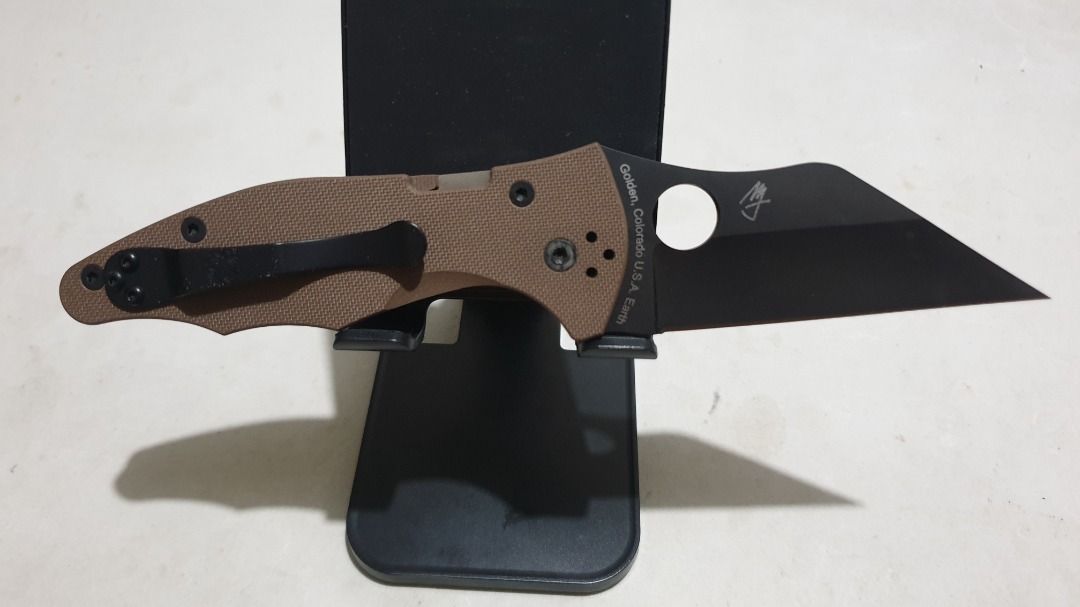 Spyderco Yojimbo 2 CPM S90V Exclusive, Furniture & Home Living ...