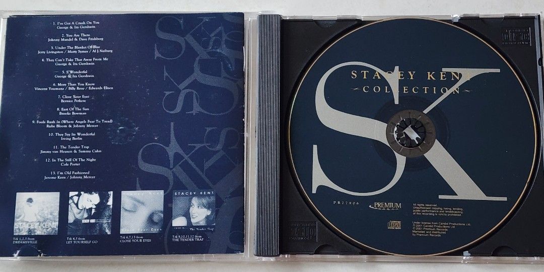 Stacey Kent ~ Collection ( GOLD DISC ) ( PREMIUM ) CD, Hobbies & Toys ...