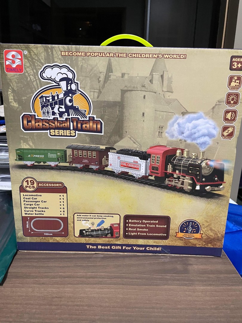 Steam Locomotive Train Set, Hobbies & Toys, Toys & Games on Carousell