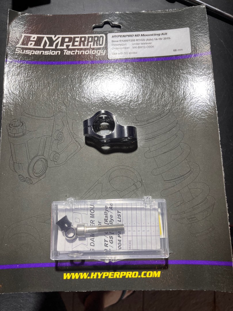 Steering Damper mounting bracket, Motorcycles, Motorcycle Accessories ...