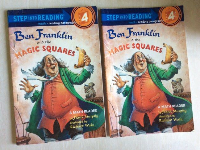 Step into reading 4 : Ben Franklin and the magic squares, Hobbies ...