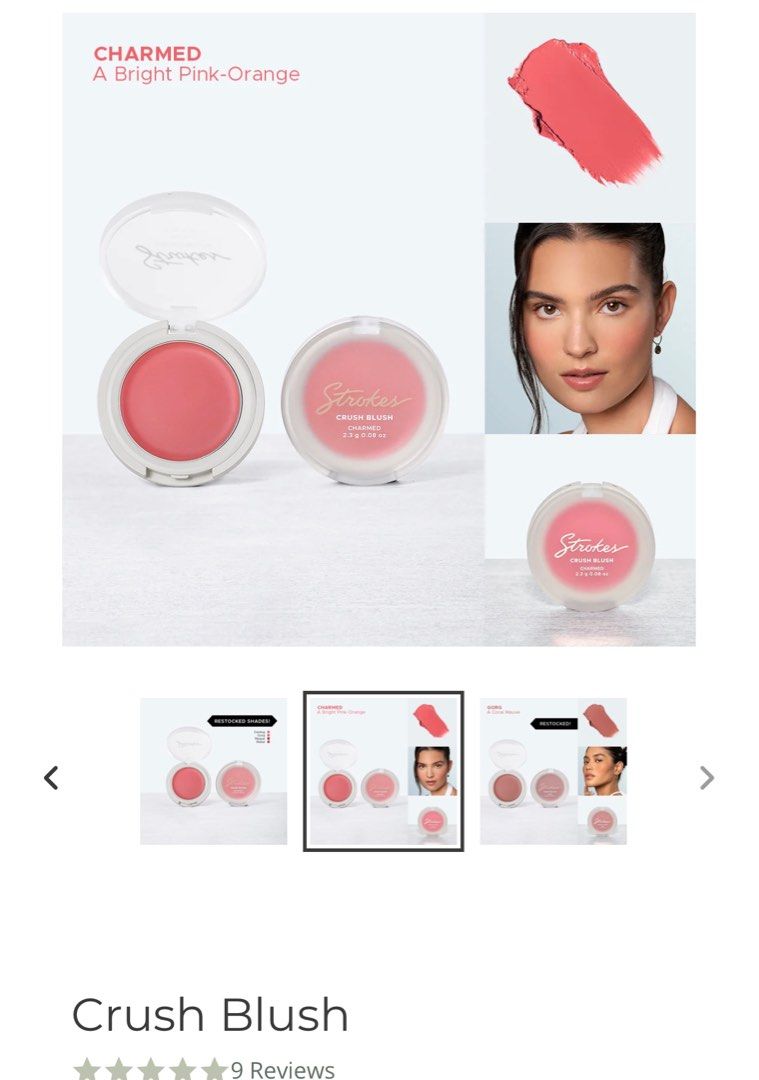 Strokes Crush blush in charmed, Beauty & Personal Care, Face, Makeup on ...