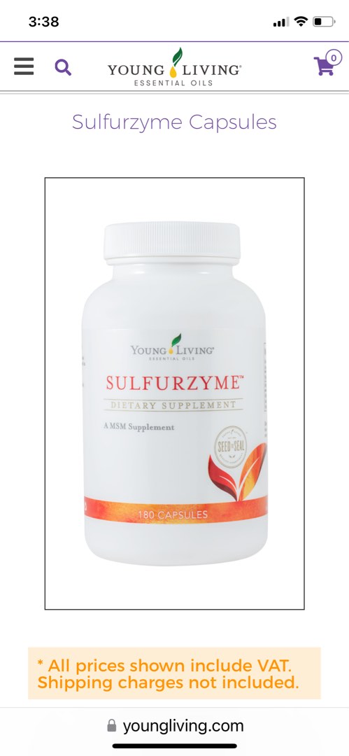 Sulfurzyme, Health & Nutrition, Health Supplements, Vitamins ...