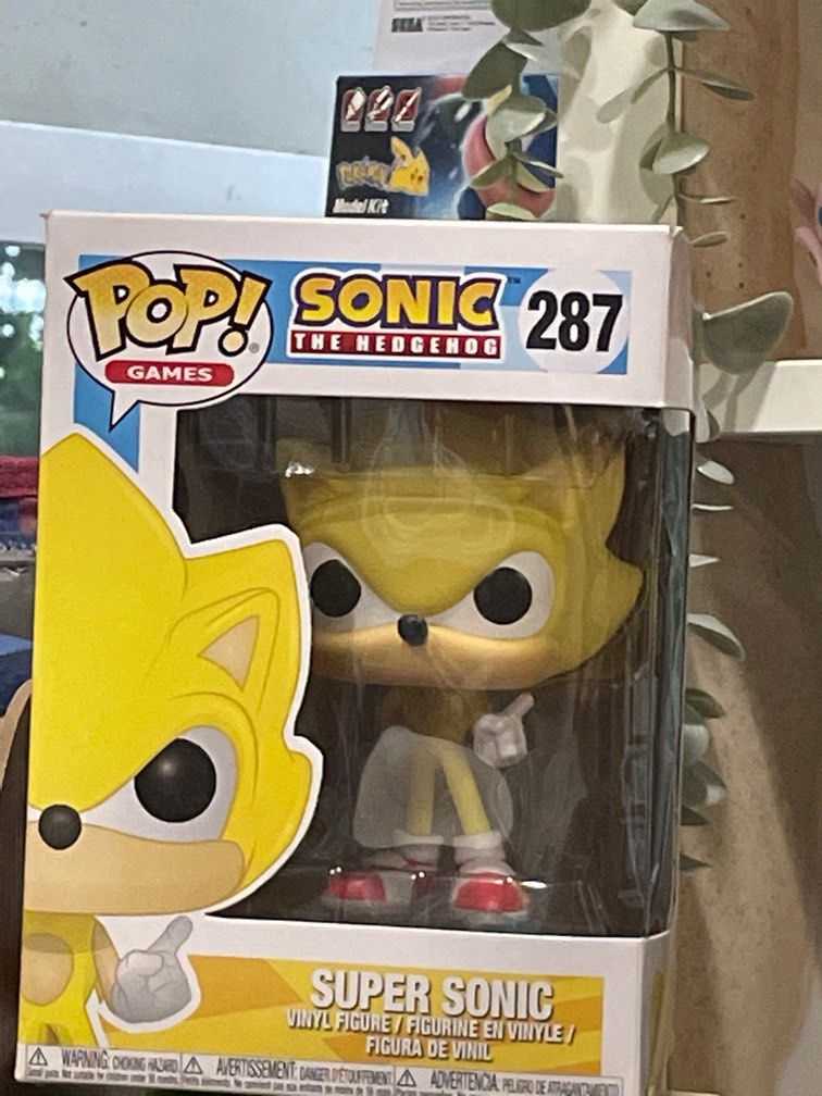 Super sonic funko pop, Hobbies & Toys, Toys & Games on Carousell