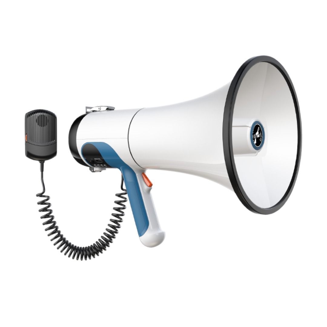 Supremo High Power Handheld Megaphone with Microphone, Audio ...