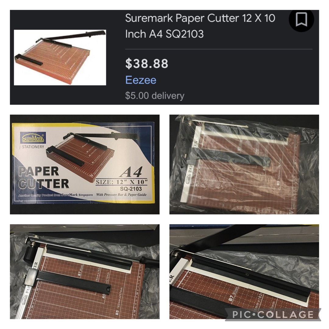 Sure Mark A4 Paper Cutter SQ2103, Everything Else on Carousell
