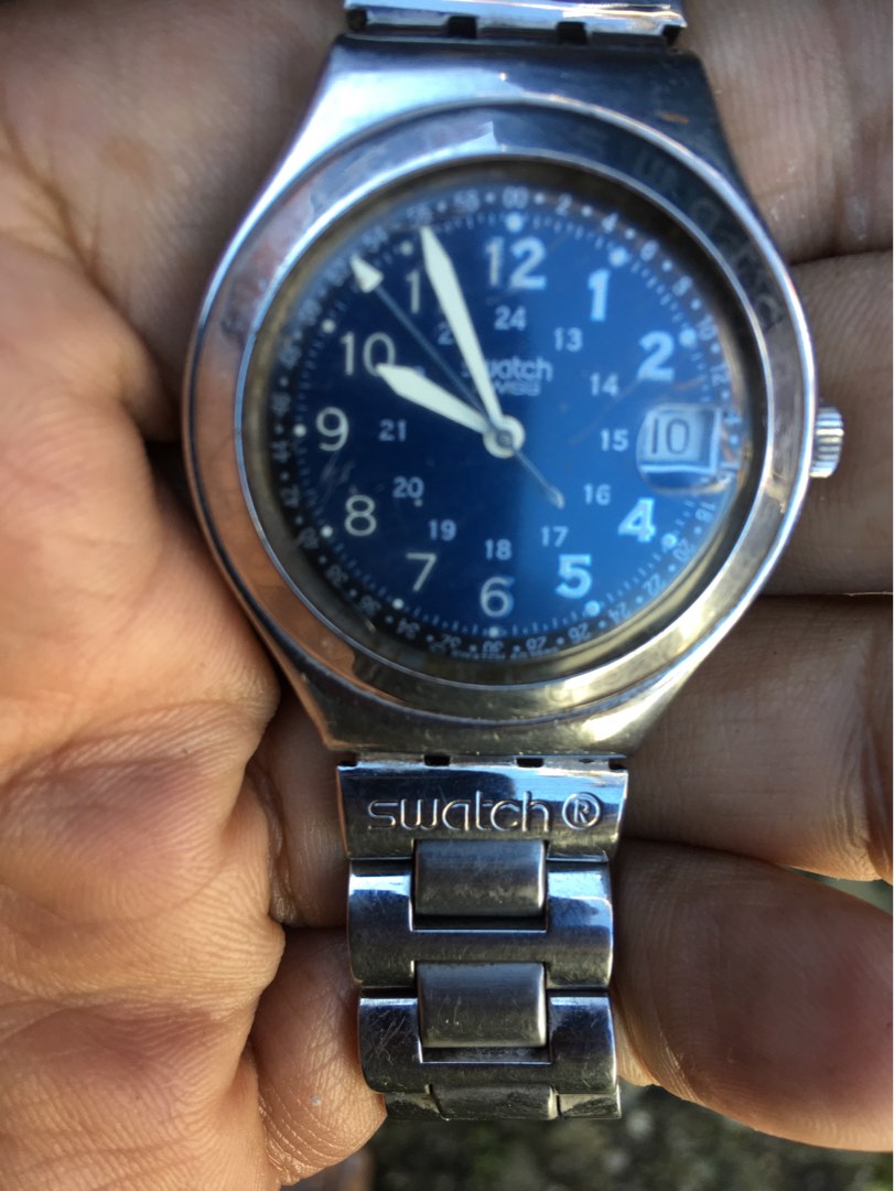 swatch quartz swiss made irony, Men's Fashion, Watches & Accessories ...