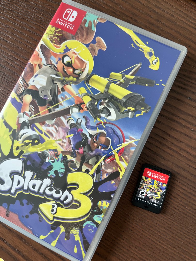 Switch Game Splatoon 3, Video Gaming, Video Games, Nintendo on Carousell