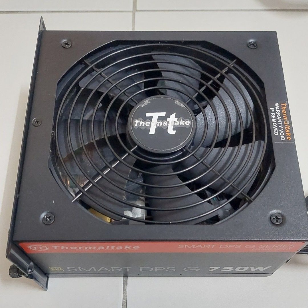 Termaltake Smart DPS G 750W Gold, Computers & Tech, Parts & Accessories, Computer Parts on Carousell