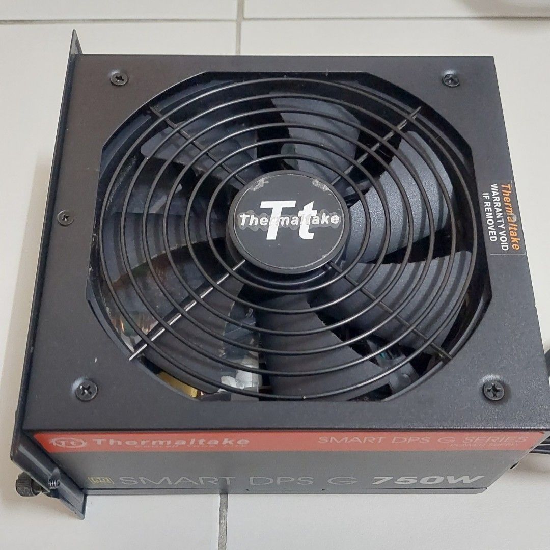 Termaltake Smart DPS G 750W Gold, Computers & Tech, Parts & Accessories ...