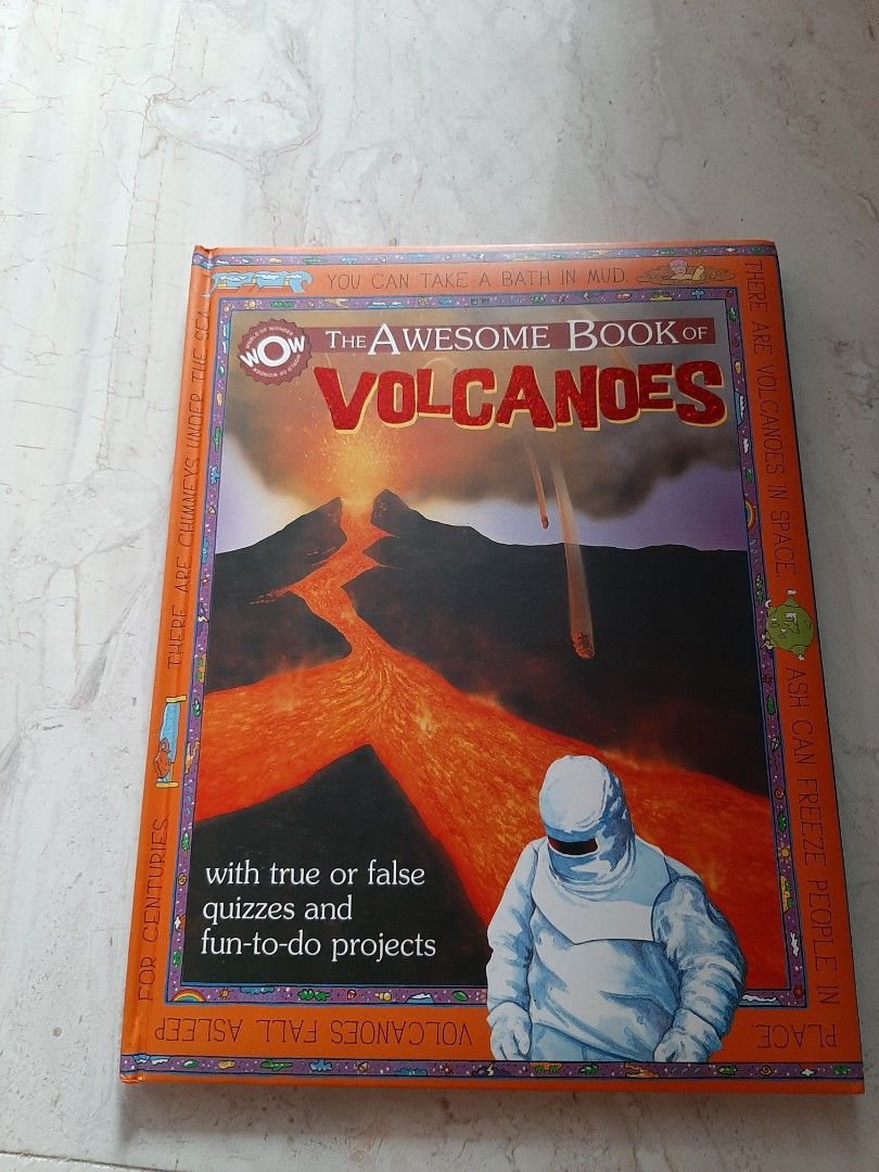 The awesome book of volcanoes, Buku & Alat Tulis, Buku Anak-Anak di ...