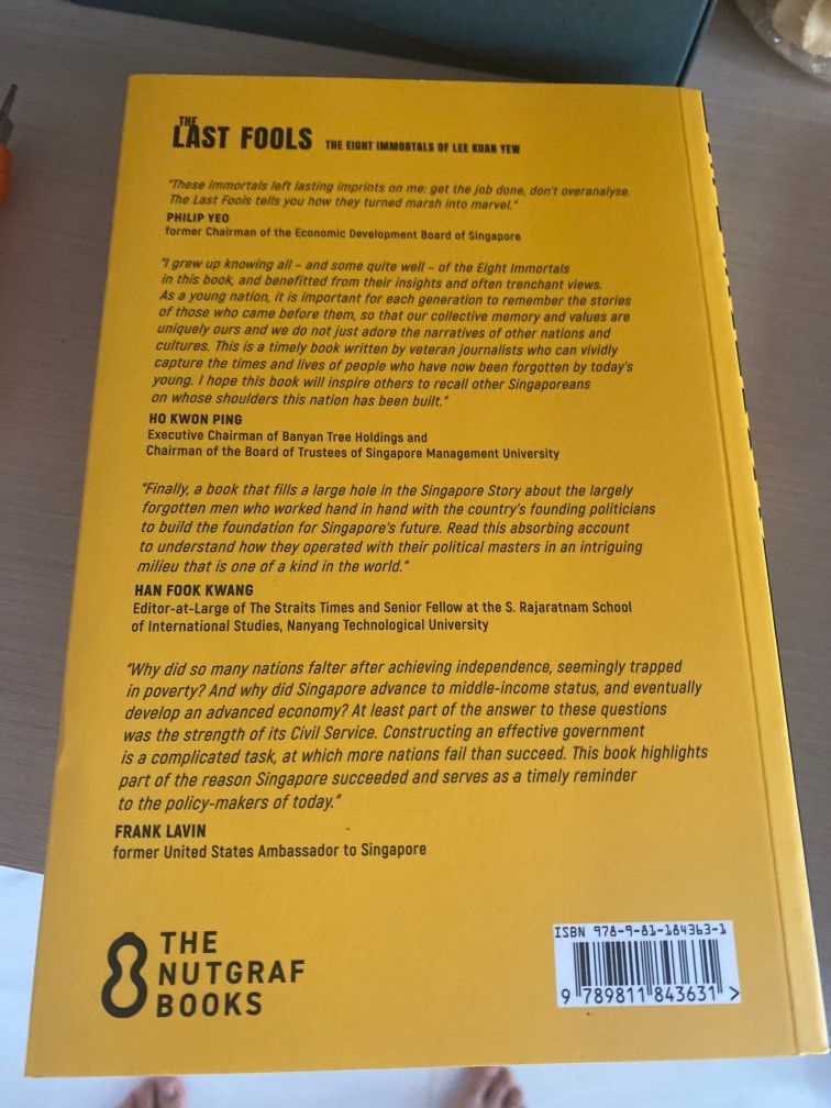 The Last Fools Book, Hobbies & Toys, Books & Magazines, Fiction & Non ...