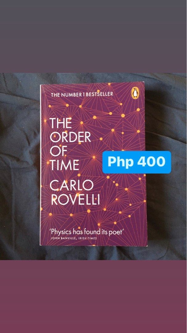 The Order of Time by Carlo Rovelli, Hobbies & Toys, Books & Magazines ...