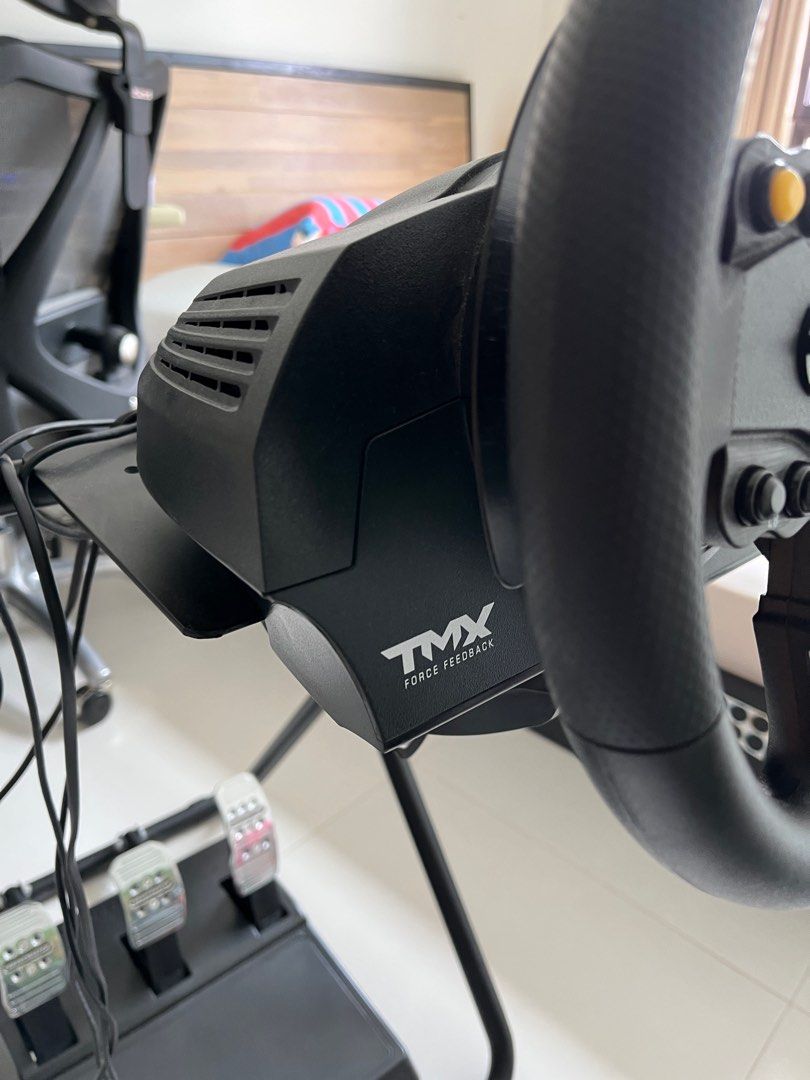 Thrustmaster TMX Pro Racing wheel with foldable stand, Video Gaming ...