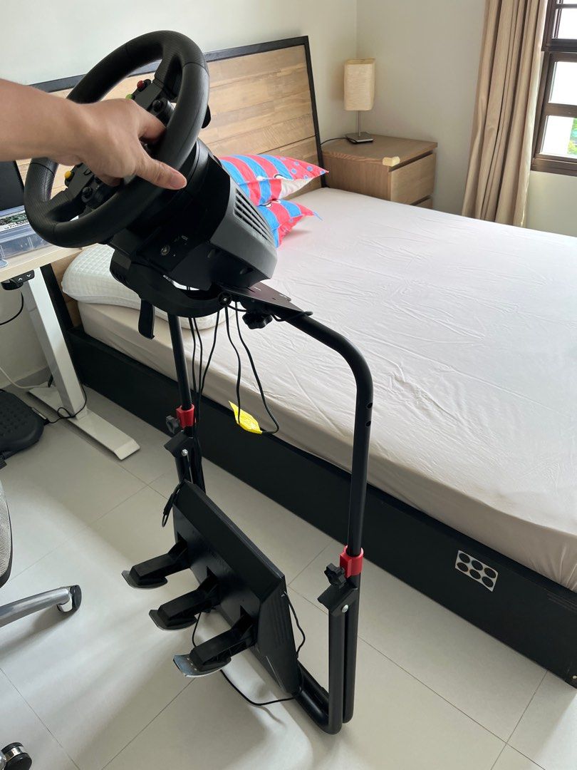 Thrustmaster TMX Pro Racing wheel with foldable stand, Video Gaming ...