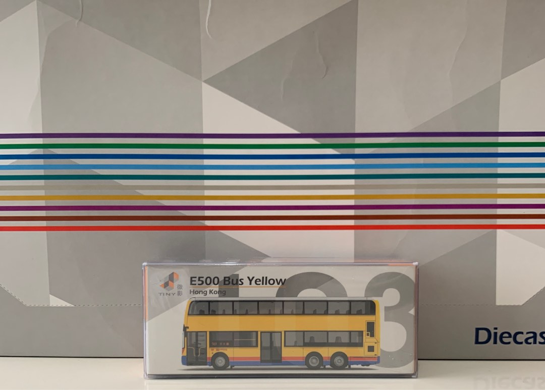 Tiny L03 城巴CTB 第二版 Dennis E500 facelift 12m 969 巴士模型車仔, 興趣及遊戲, 玩具 & 遊戲類 - Carousell