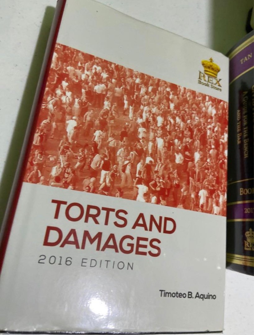 Torts and Damages by Aquino (2016), Hobbies & Toys, Books & Magazines ...