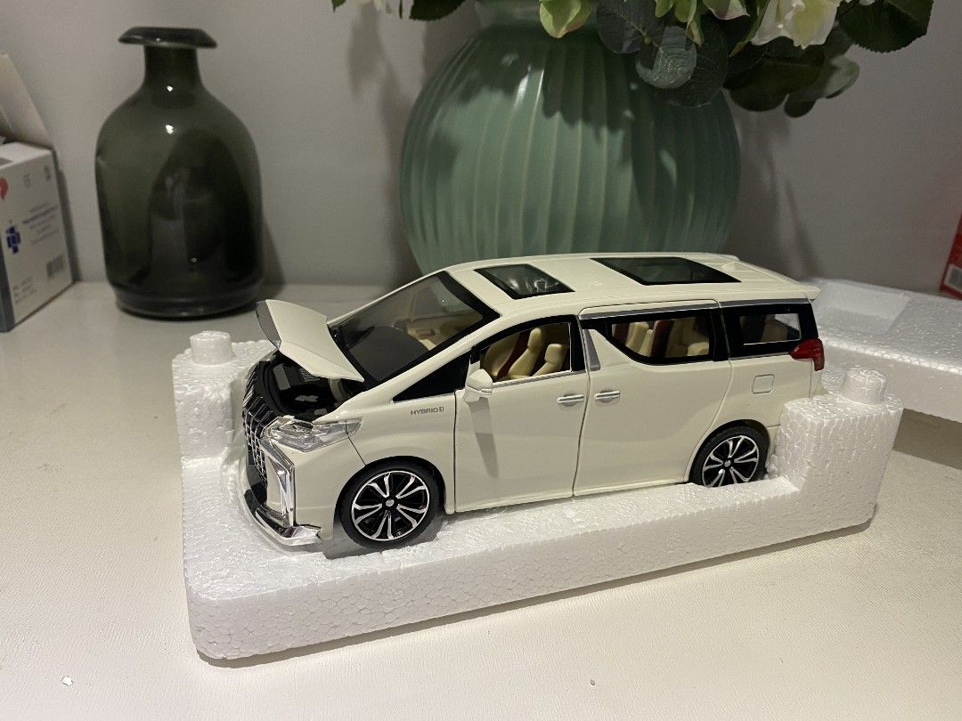 Toyota Alpha car model die cast, Hobbies & Toys, Toys & Games on Carousell