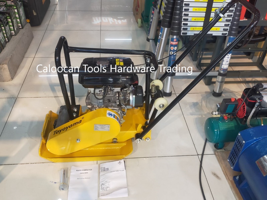 TOYOYAMA Plate Compactor Series with Robin Engine EY20 5HP Straight ...