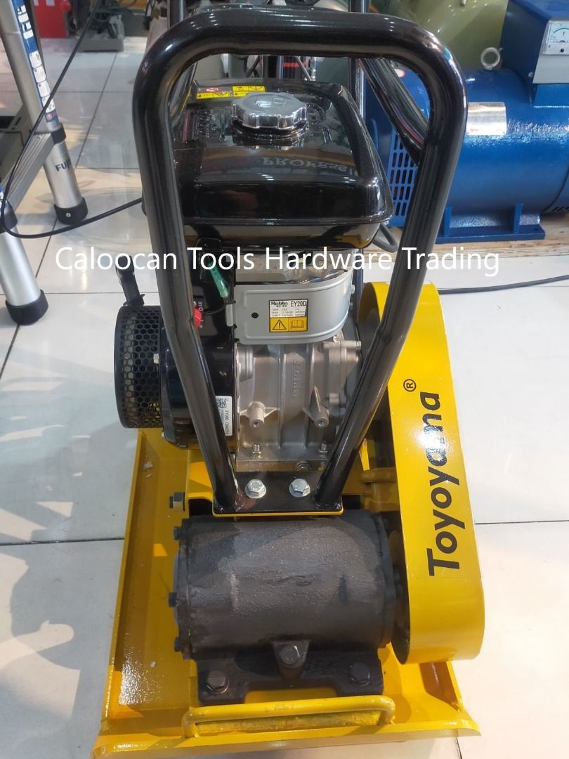TOYOYAMA Plate Compactor Series with Robin Engine EY20 5HP Straight ...