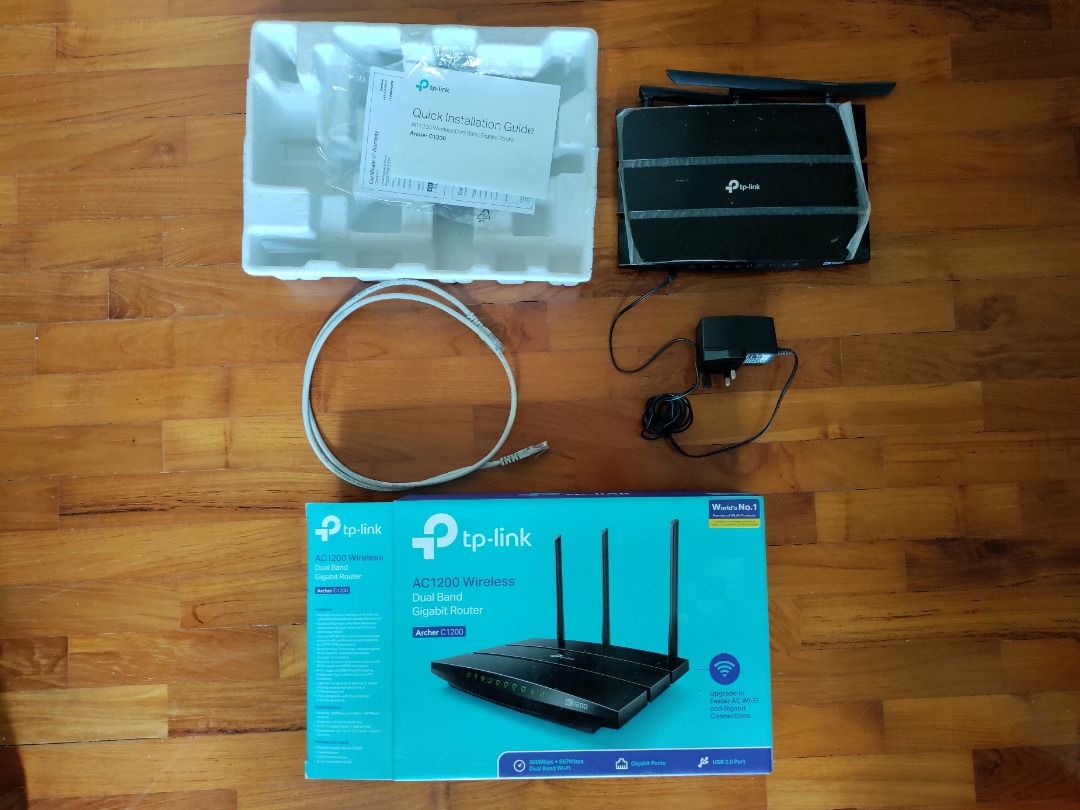 TP-Link AC1200 Wireless Dual Band Gigabit Router Archer C1200 ...