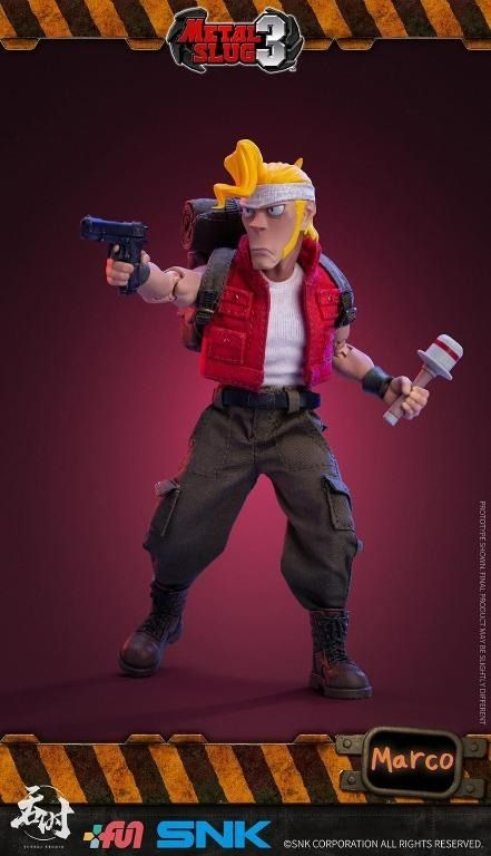 Tunshi Studio - Scale 1/12 Metal Slug 3 Action Figure : Marco Rossi ...