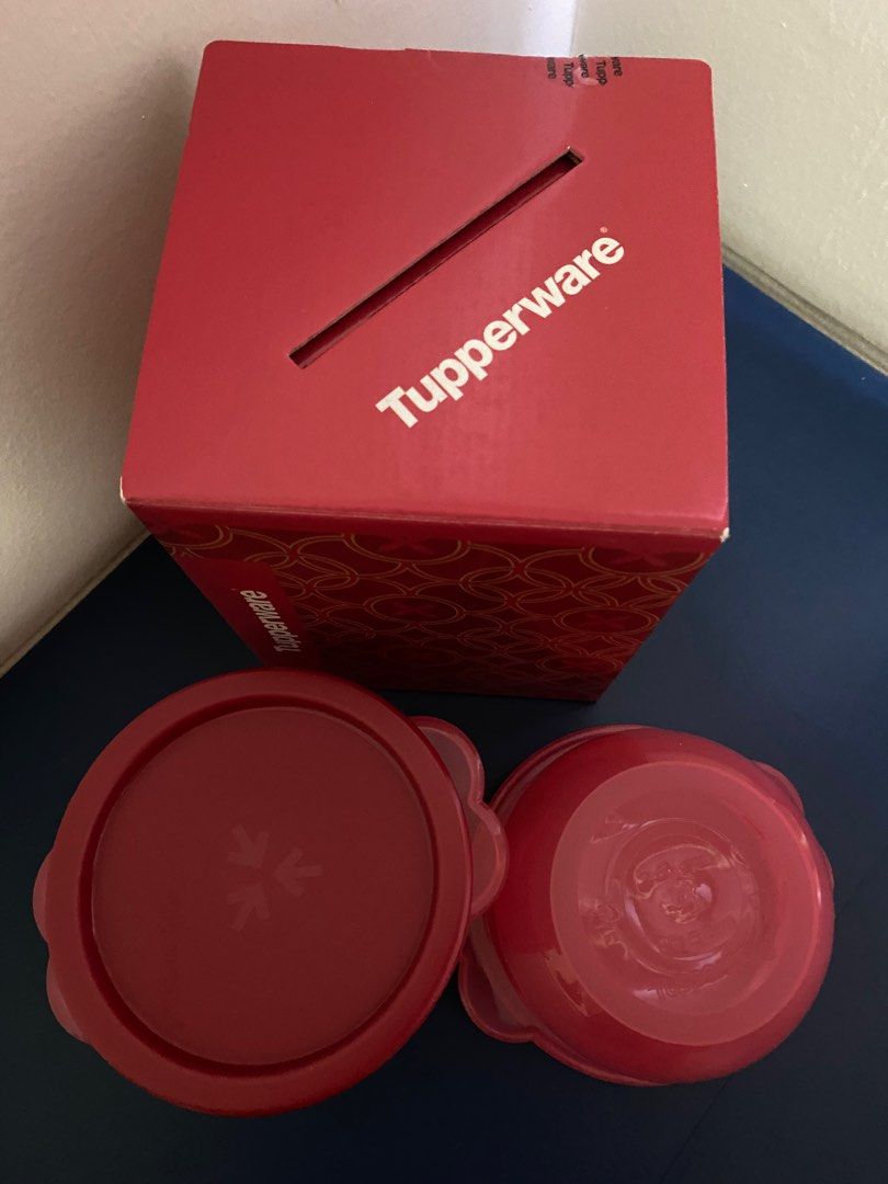 Tupperware One Touch in Gift Box, Furniture & Home Living, Kitchenware ...
