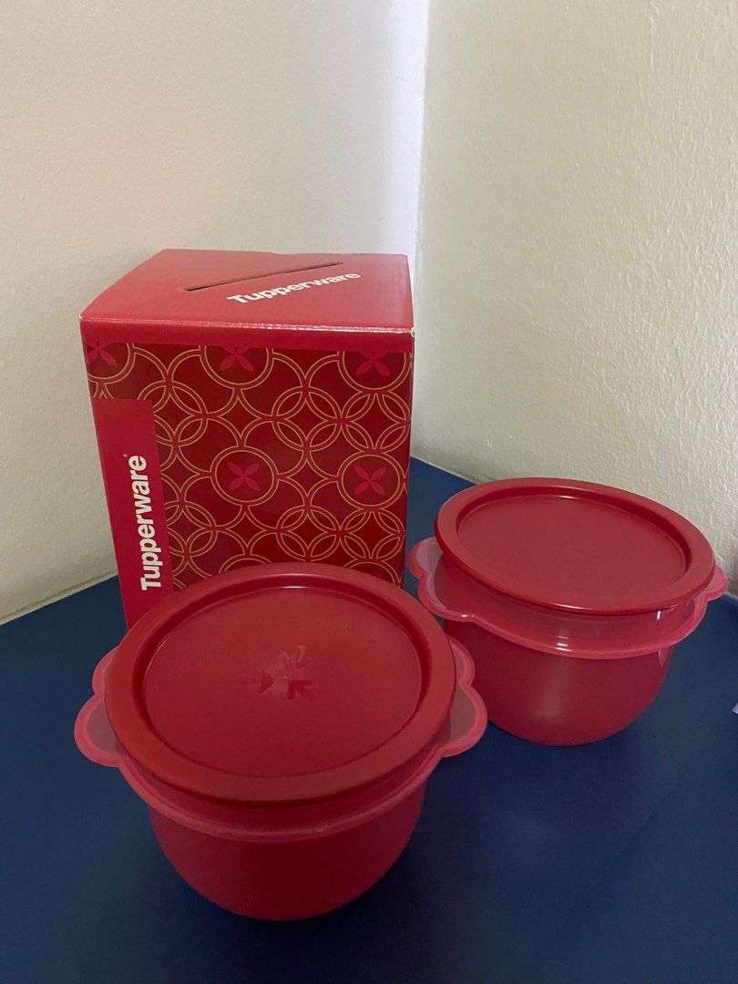 Tupperware One Touch in Gift Box, Furniture & Home Living, Kitchenware ...