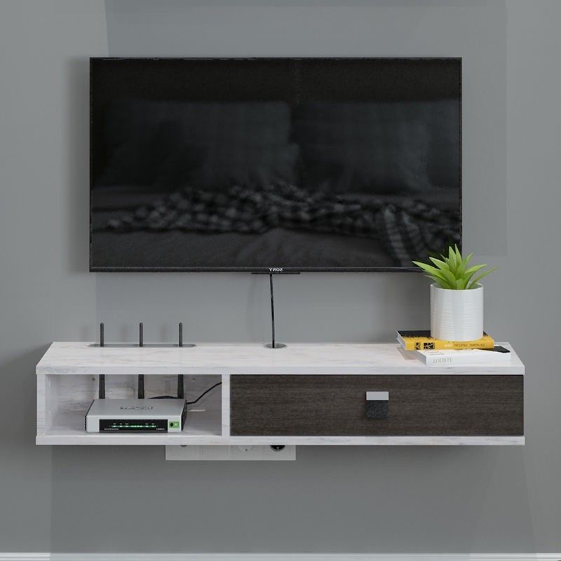[TWS] Free Installation Wall Mount TV Console (F-01) modern Minimalist ...