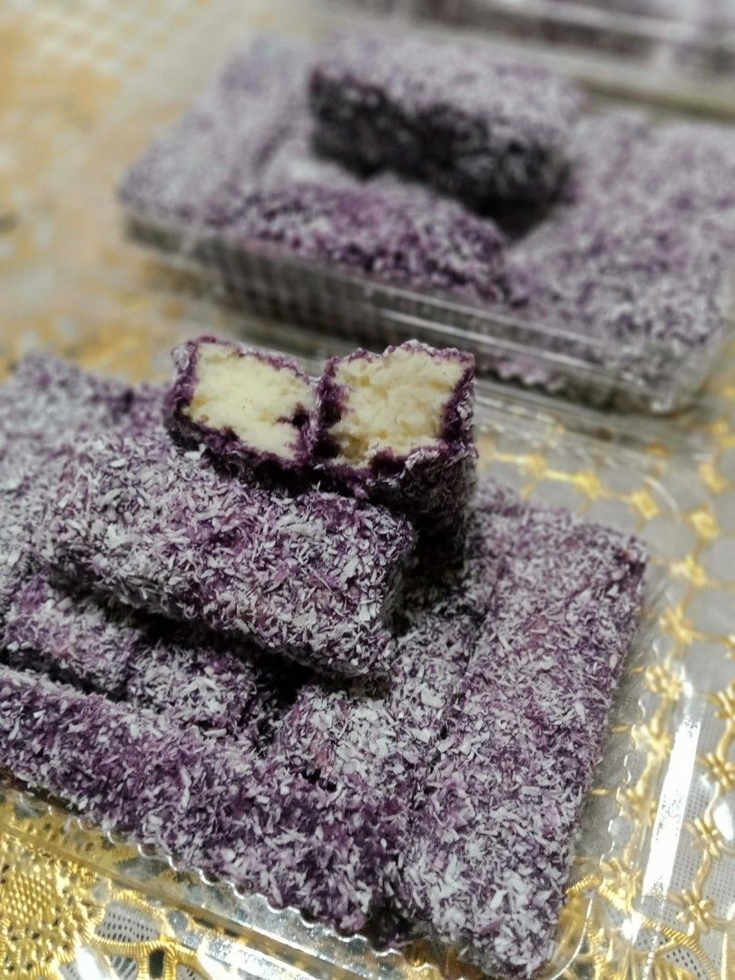 Ube Bars, Food & Drinks, Homemade Bakes on Carousell