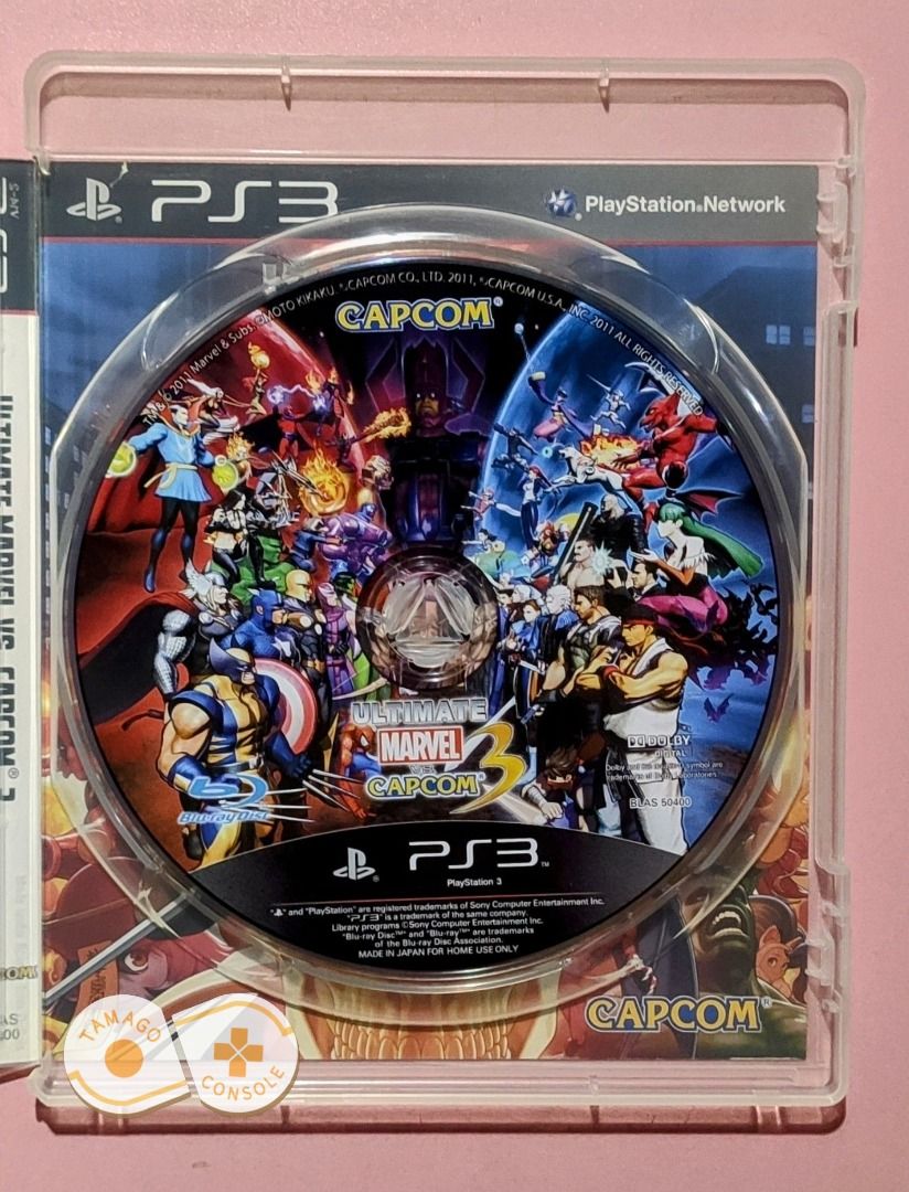 Ultimate Marvel vs Capcom 3 - [PS3 Game] [ENGLISH Language] [CIB / Complete in Box] on Carousell