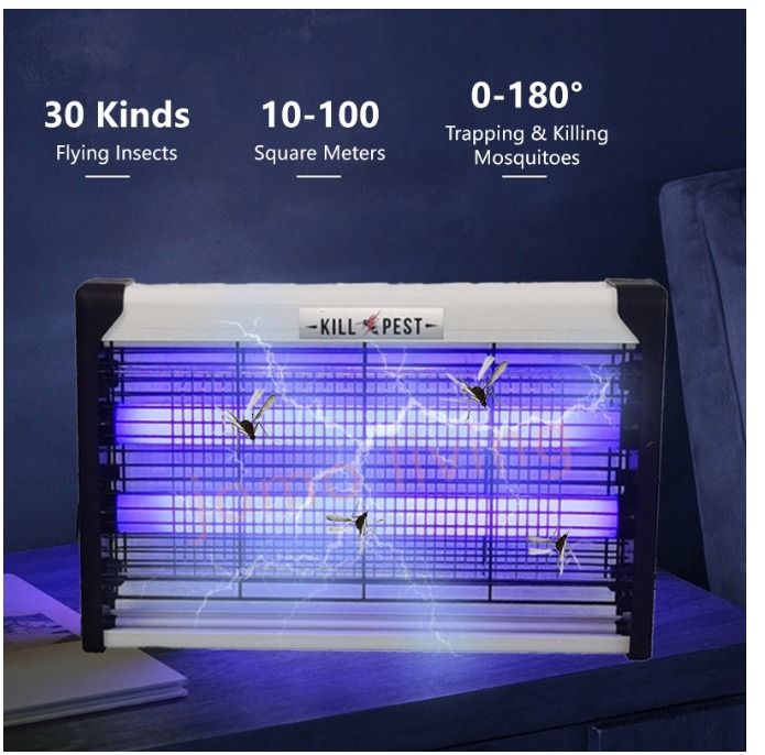 UV Mosquito Killer Electric Shock Photocatalytic mosquito Repellent Trap Insect Killer Bug ...