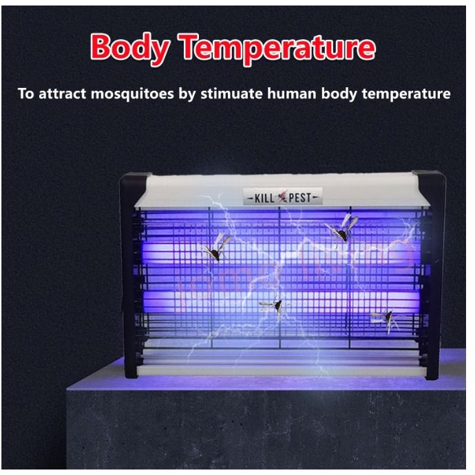 UV Mosquito Killer Electric Shock Photocatalytic mosquito Repellent Trap Insect Killer Bug ...
