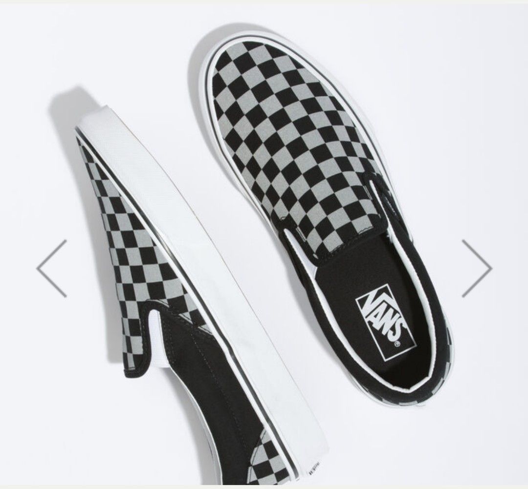 Vans Cosmic check classic slip-on, Men's Fashion, Footwear, Sneakers on ...